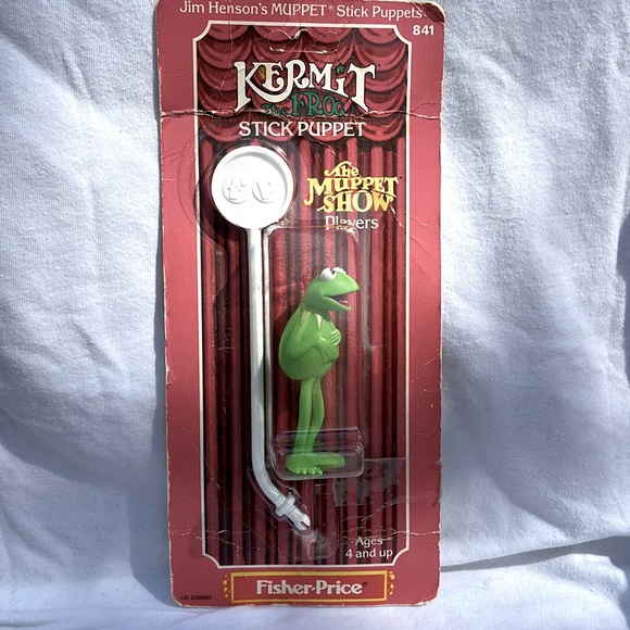 Fisher-Price | Toys | Fisher Price Kermit The Frog Stick Puppet | Poshmark